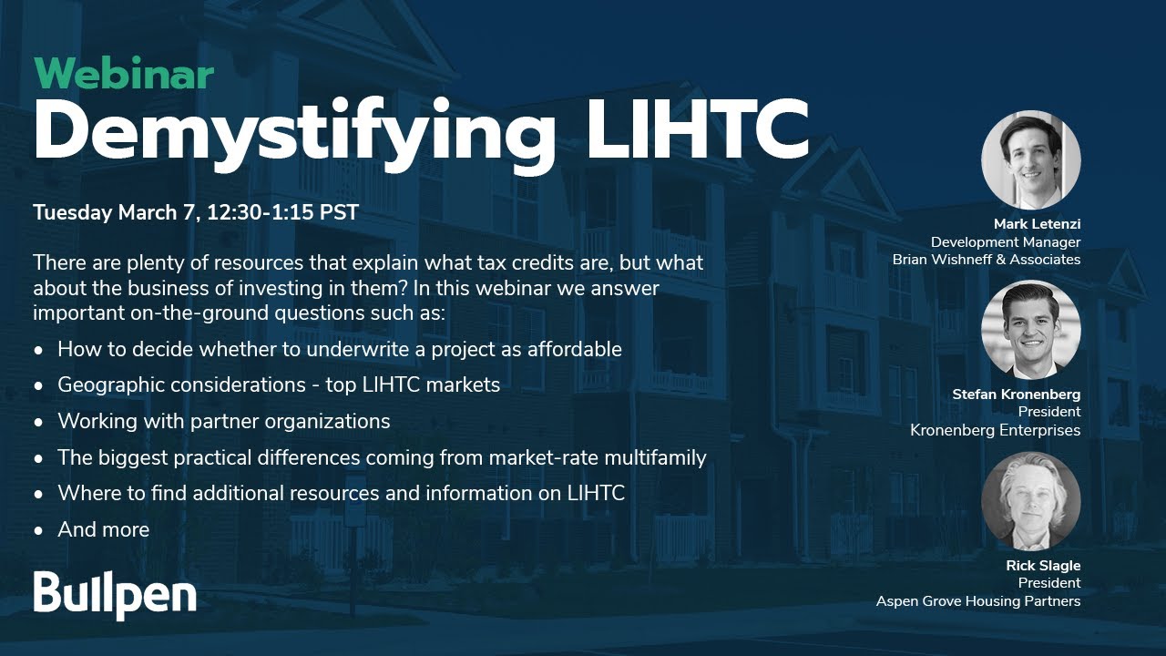 Demystifying LIHTC: The nuts, bolts, and realities of tax credit ...