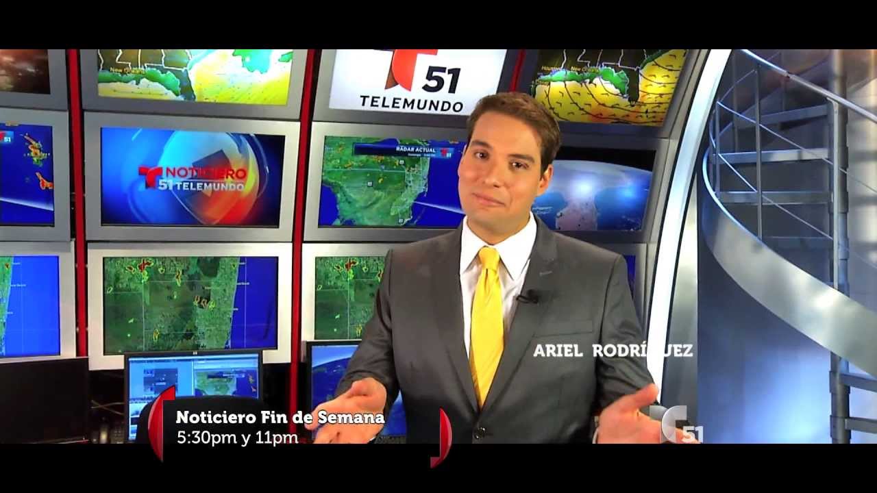 NOTICIERO TELEMUNDO MIAMI - FIN DE SEMANA - WSCV 51 - YouTube