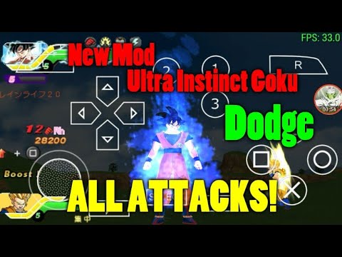 Ultra Instinct Goku (Auto Dodge) Best DBZ TTT MODS DOWNLOAD - YouTube