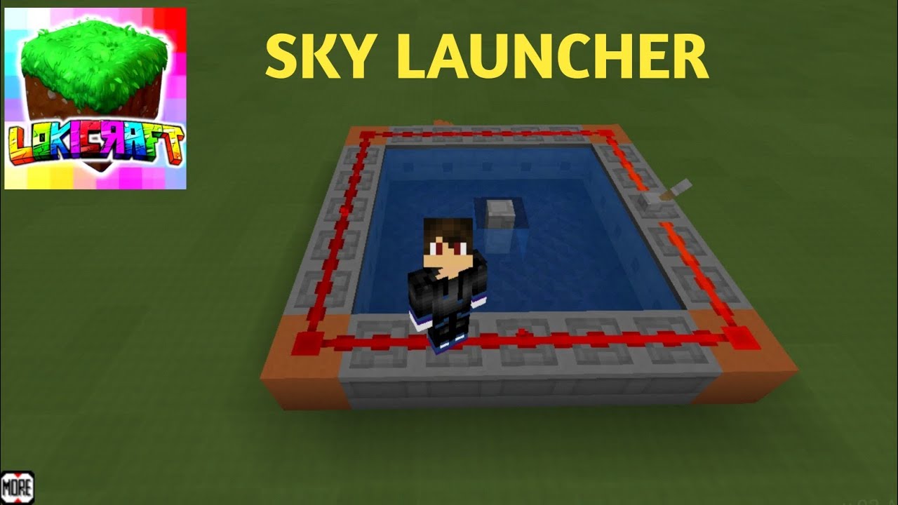 Making sky launcher in lokicraft.Lokicraft creative mode gameplay ...
