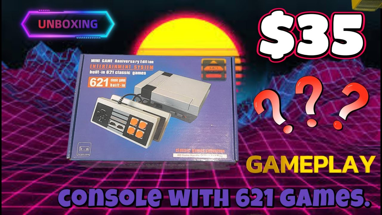 Unboxing | Classic Retro Game Console HDMI 1080P HD Mini Game Consoles ...