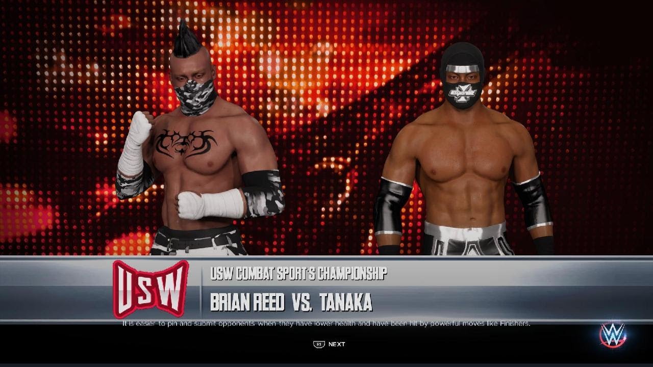 Combat Sports Title: Tanaka Vs Brian Reed(USW) - YouTube