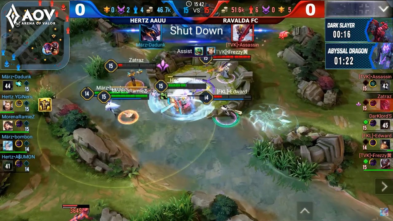 ASL Top 5 Highlight - ASL Qualifier Wave 2 - Garena AOV (Arena of Valor ...