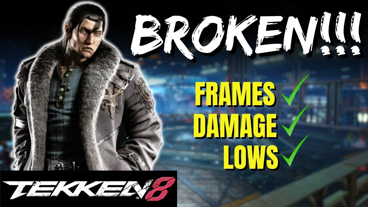 DON'T THINK DRAGUNOV'S BROKEN IN TEKKEN 8? LET ME CHANGE YOUR MIND ...