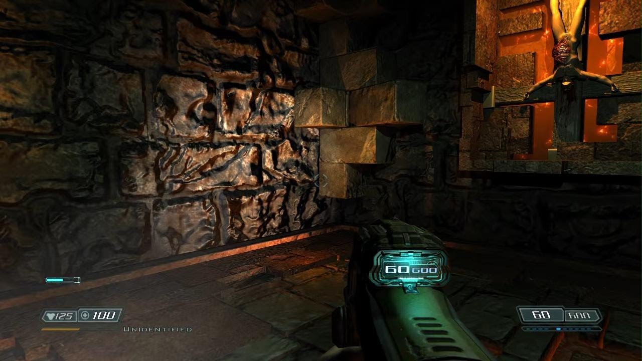Doom 3 Cyberdemon Boss Ending! - YouTube