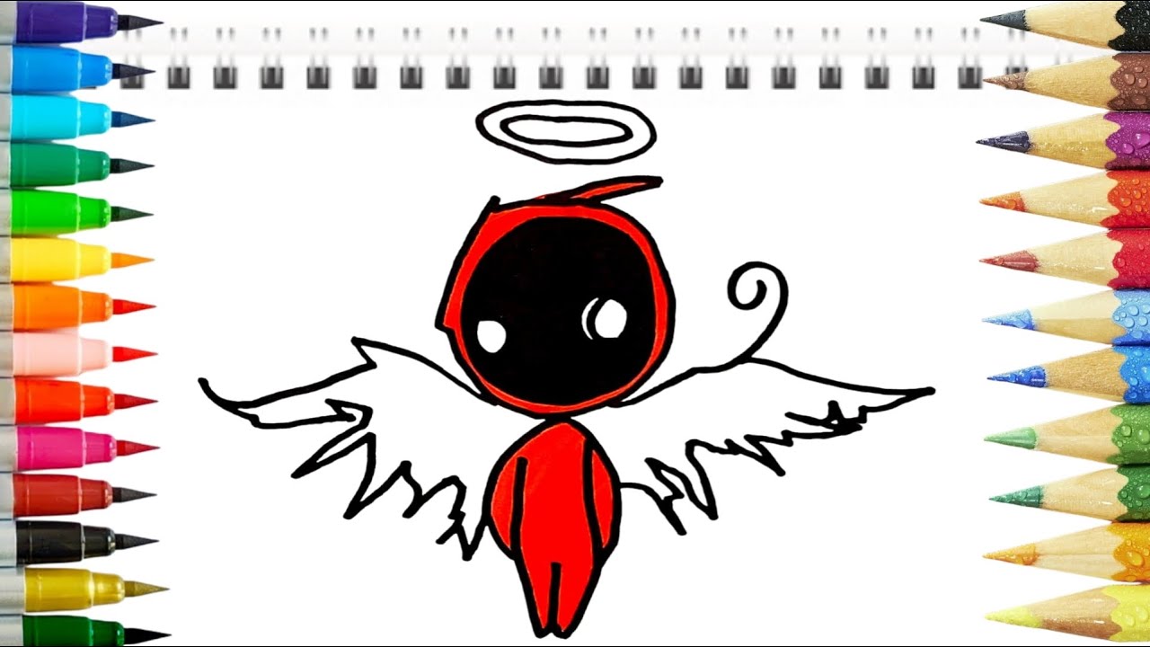 Devil kid | how to draw devil for choeasy - YouTube