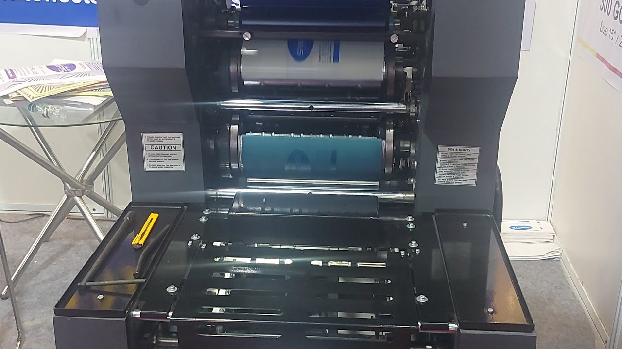 best mini offset printing machine 10/15 size SWIFT ADVENT MINI - YouTube