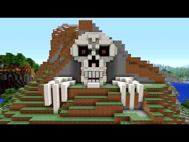 Skeleton Face Minecraft