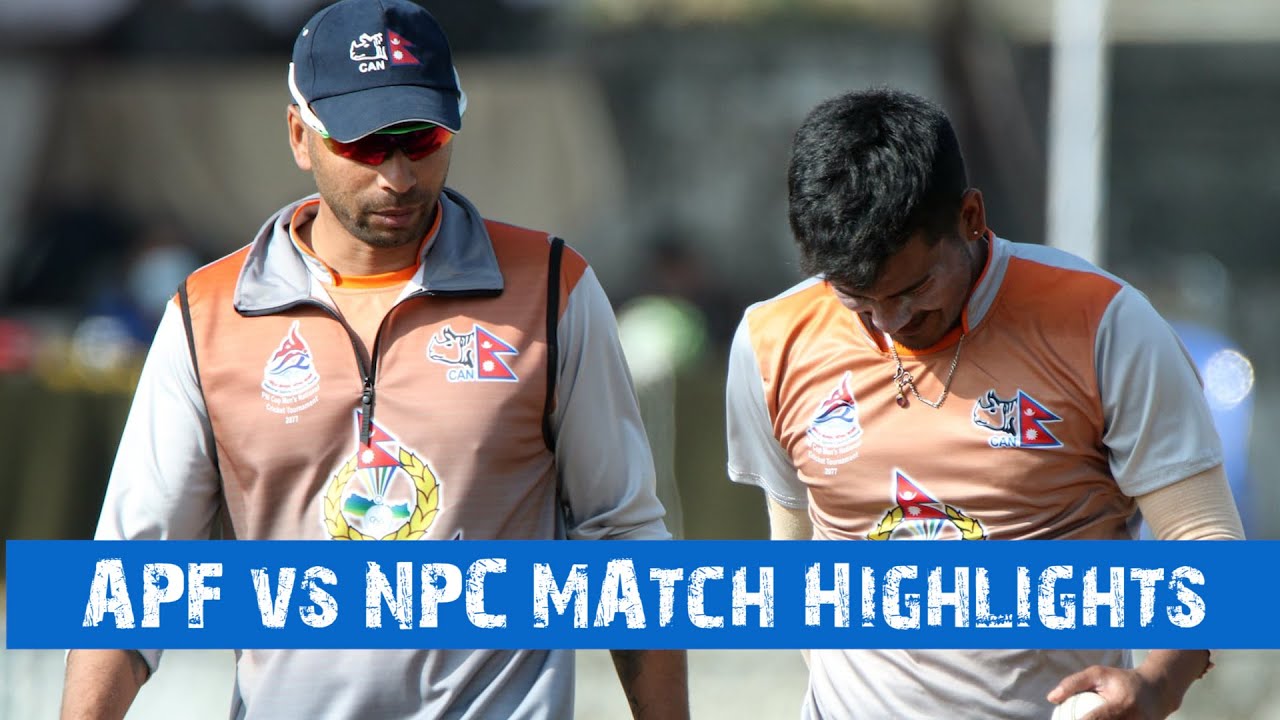 Match Highlights | PMCUP l APF Vs NPC l APF in Final l Semifinal - YouTube