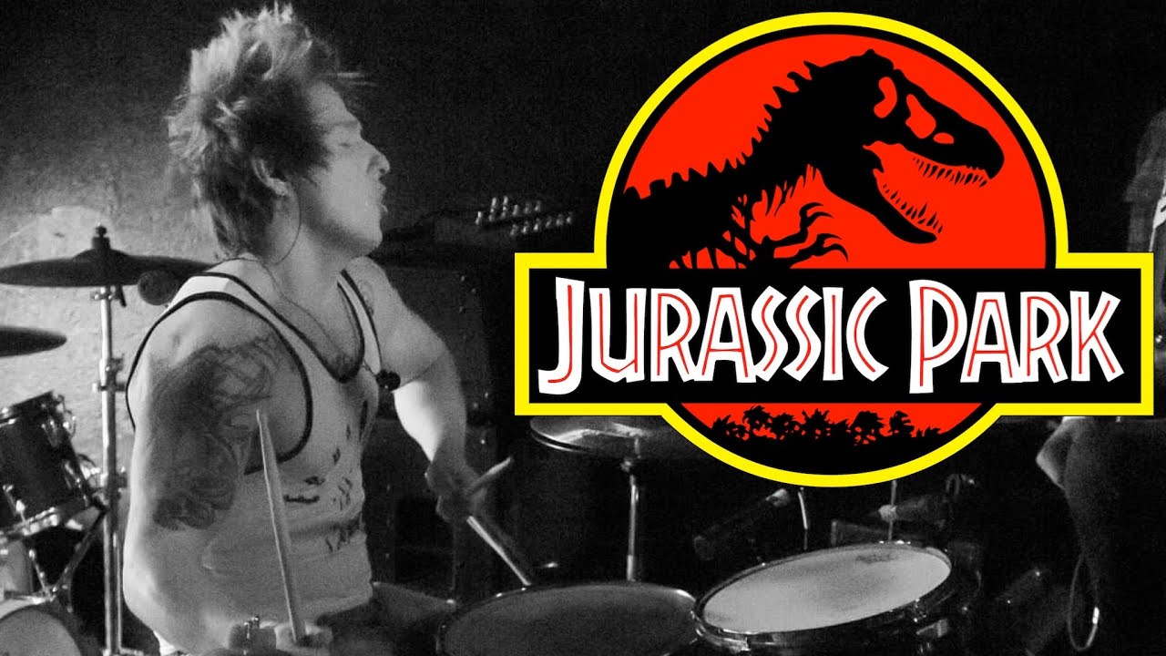 Jurassic Park Theme Rock Drum Cover - YouTube