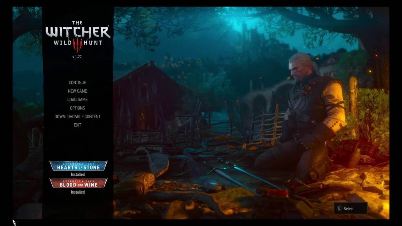 The Witcher 3 Opening Theme - Menu - YouTube