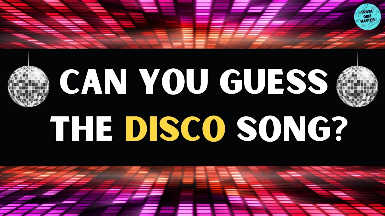 Guess the DISCO Song 💃🏻🕺🏽 | Trivia/Quiz/Challenge - YouTube