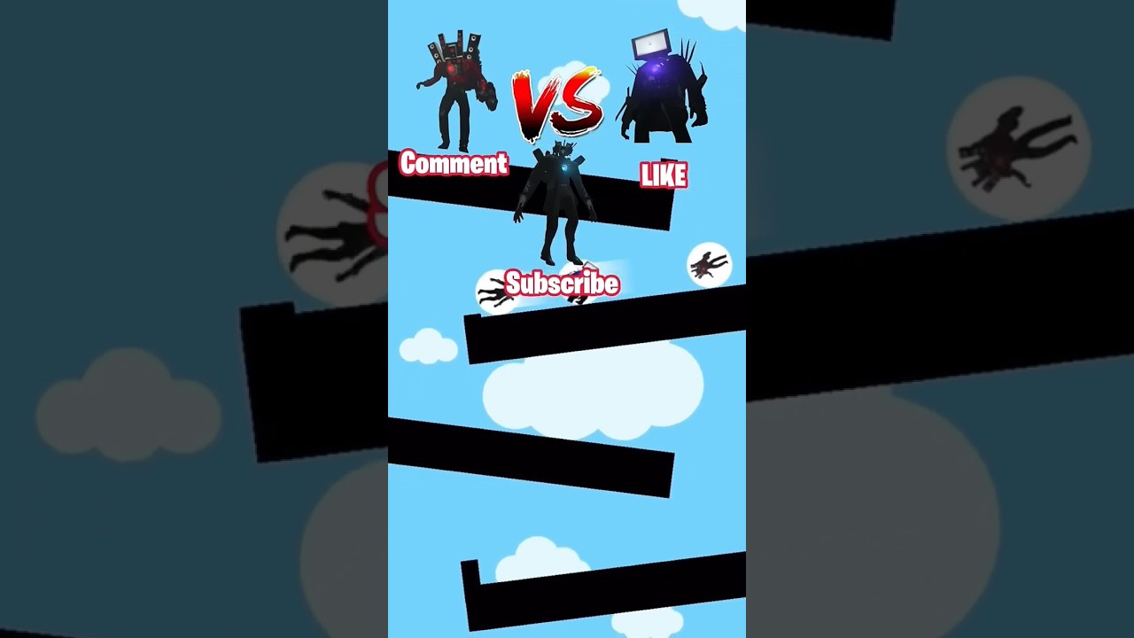 Titan TV man vs Titan speakerMan vs Titan camera - YouTube