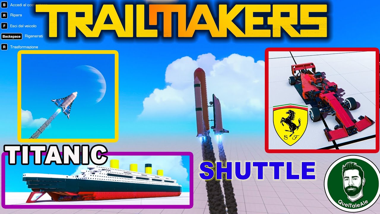 SPACE SHUTTLE, TITANIC, FERRARI F1 E TANTO ALTRO - Trailmakers - YouTube