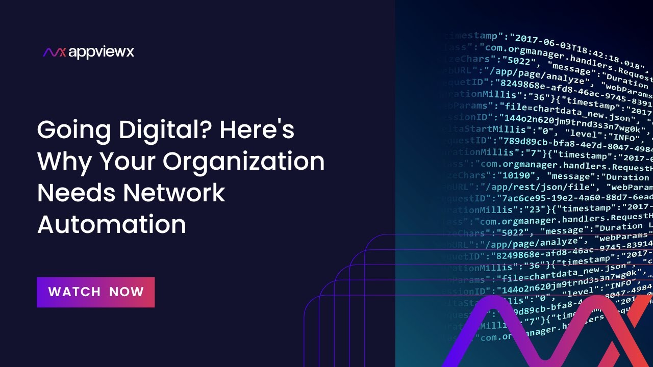 Going Digital? Here's Why Your Organization Needs Network Automation ...