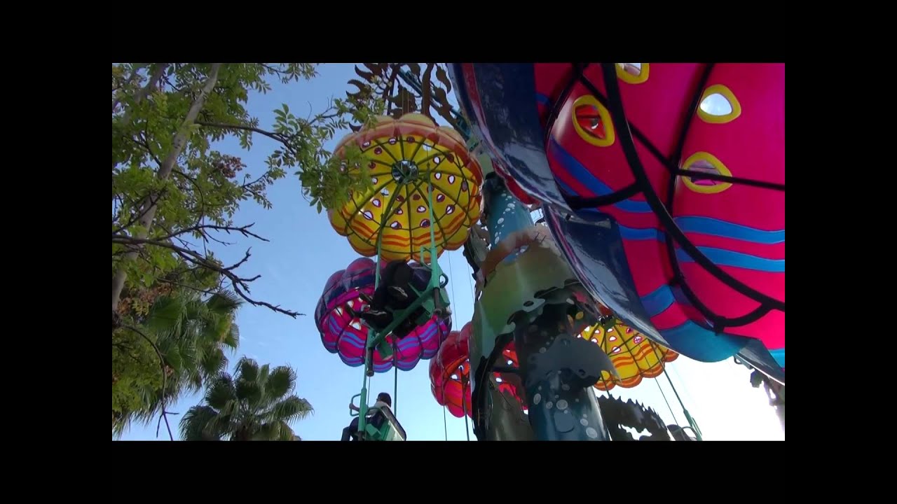 Jumpin' Jellyfish in HD at California Adventure - YouTube