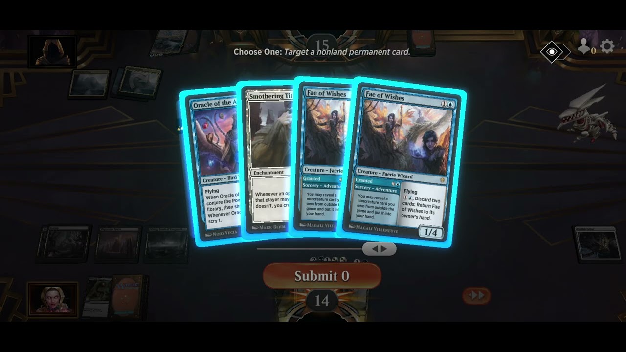 MTG ARENA - 122 - Oracle of Macho ALPHA - NECROSAMAEL - YouTube