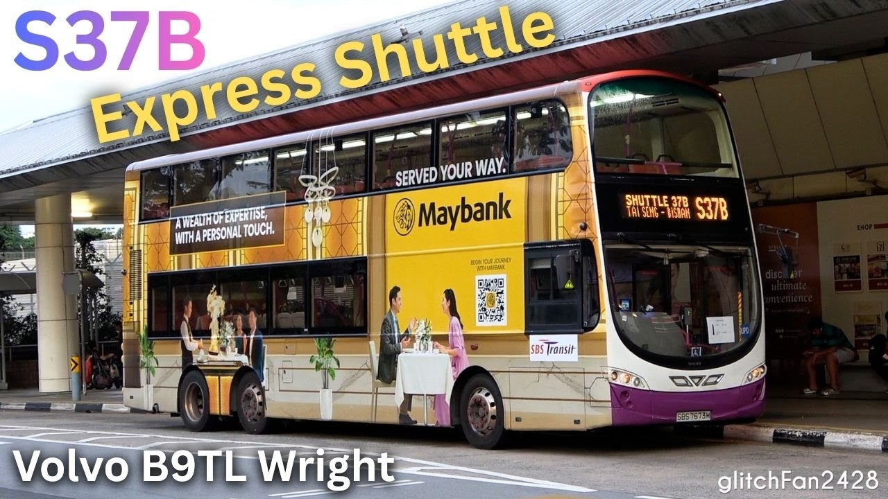 [SBST] Volvo B9TL on Rail Replacement Express S37B, SBS7673M - YouTube