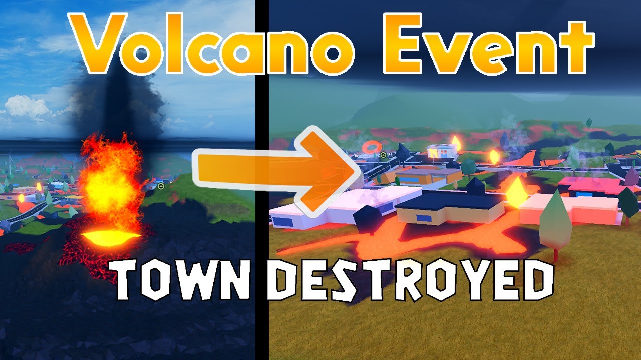 Jailbreak Volcano Event 2020 | Volcano Erupts - YouTube