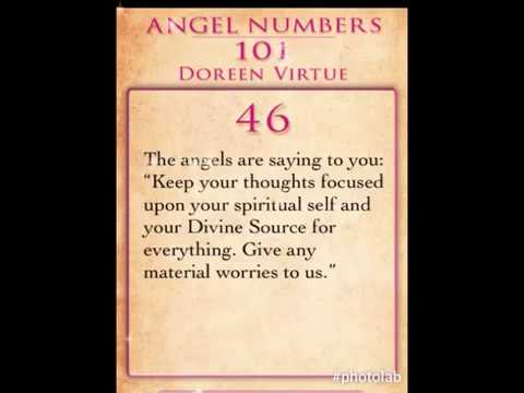 Daily Angel Number 46 Saturday 18th March 2017 - YouTube