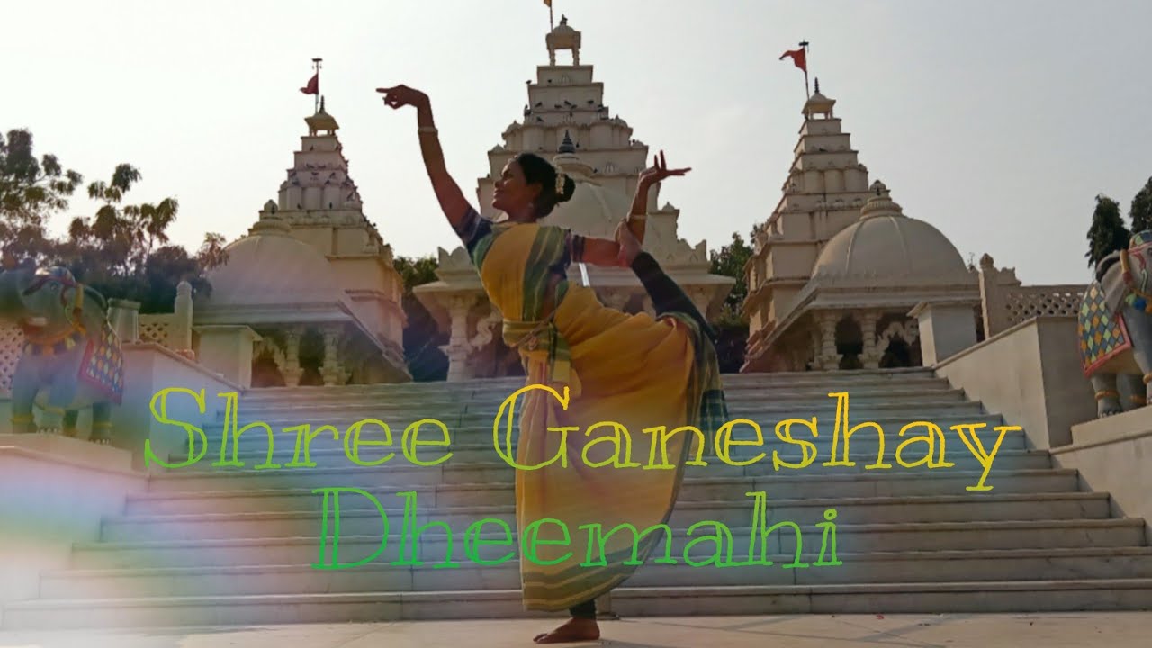 Shree Ganeshay Dheemahi|Dance cover|Shankar Mahadevan|Ajay &Atul|Mita ...