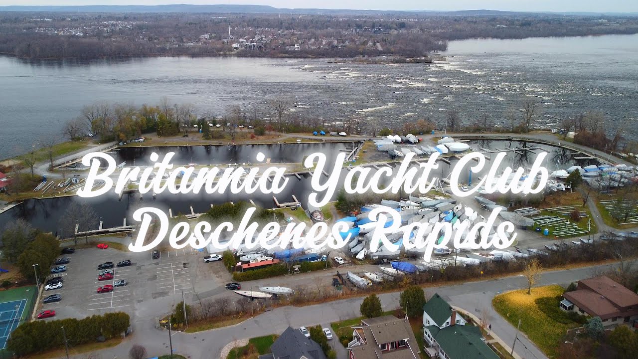 Britannia Beach Park Deschenes Rapids -- Drone - YouTube