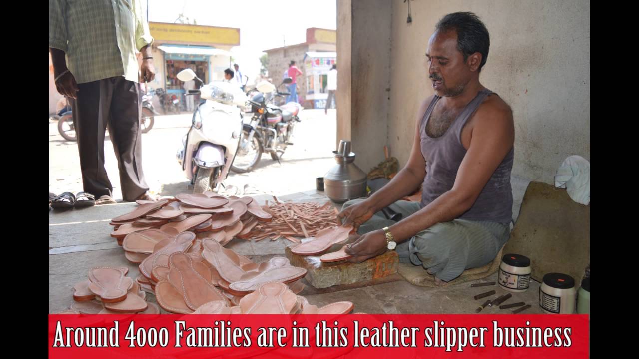 A Untold Story Of Poor Slipper Makers Of Athani Karnataka - YouTube