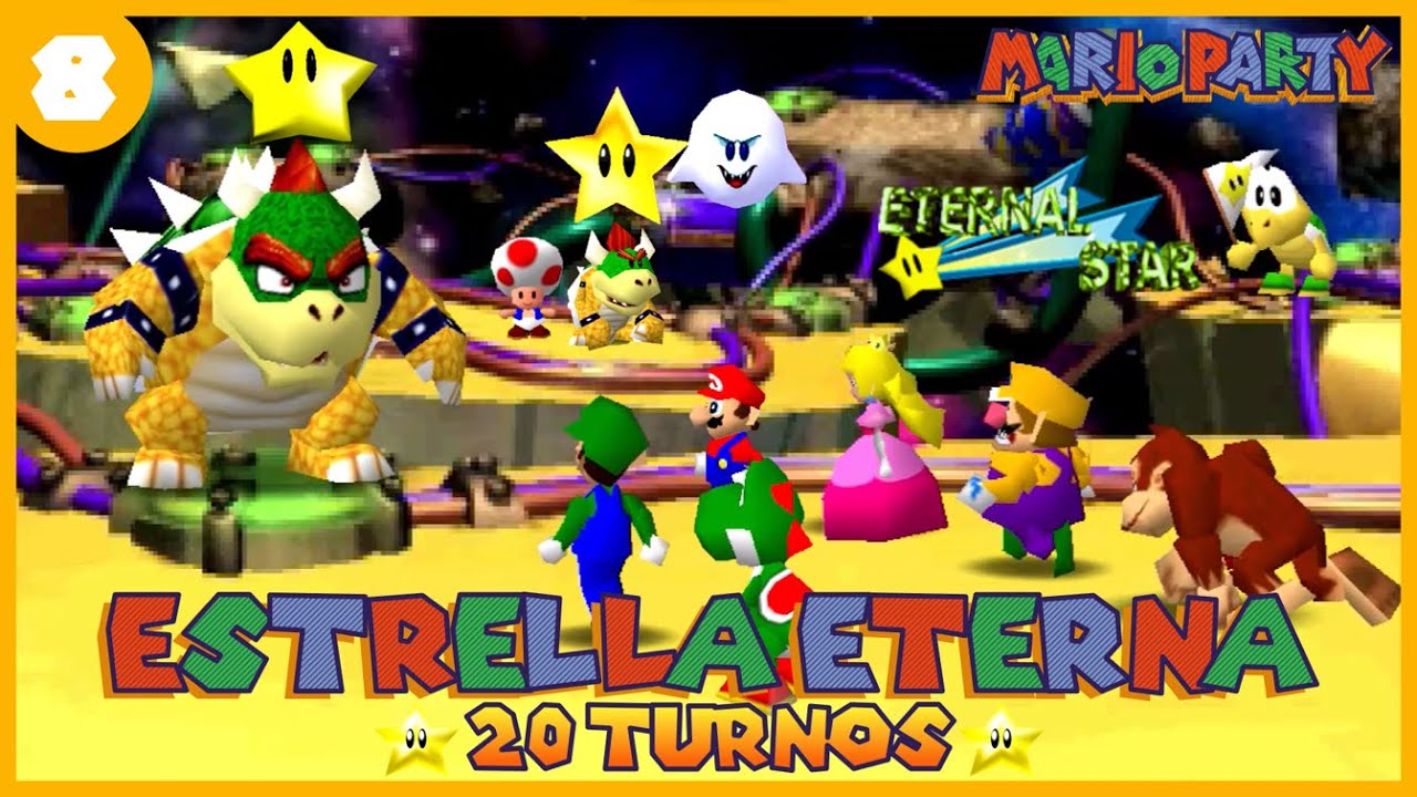 Mario Party 1 | Estrella Eterna | 20 Turnos. - YouTube