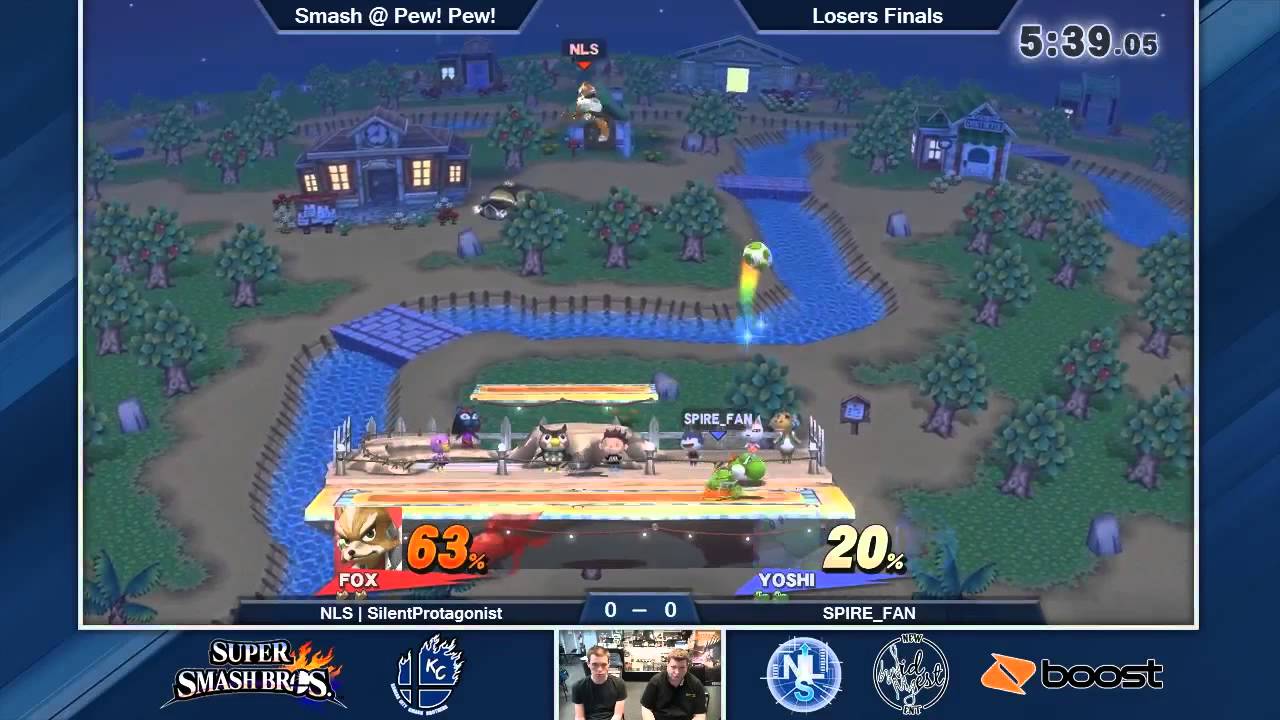 S@PP 3/2/15 SSB4 Singles Losers Finals: NLS|SilentProtagonist (ZSS, Fox ...
