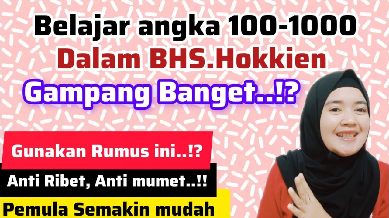 Rumus Paling Akurat🔴 Pemula Semakin Mudah‼️ Belajar ANGKA 💯 👉 1000 ...