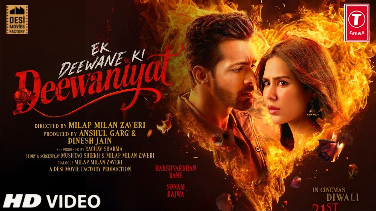 Ek Deewane Ki Deewaniyat Teaser Trailer, Harshavardhan Rane, Sonam Bajwa | Deewaniyat Movie ...