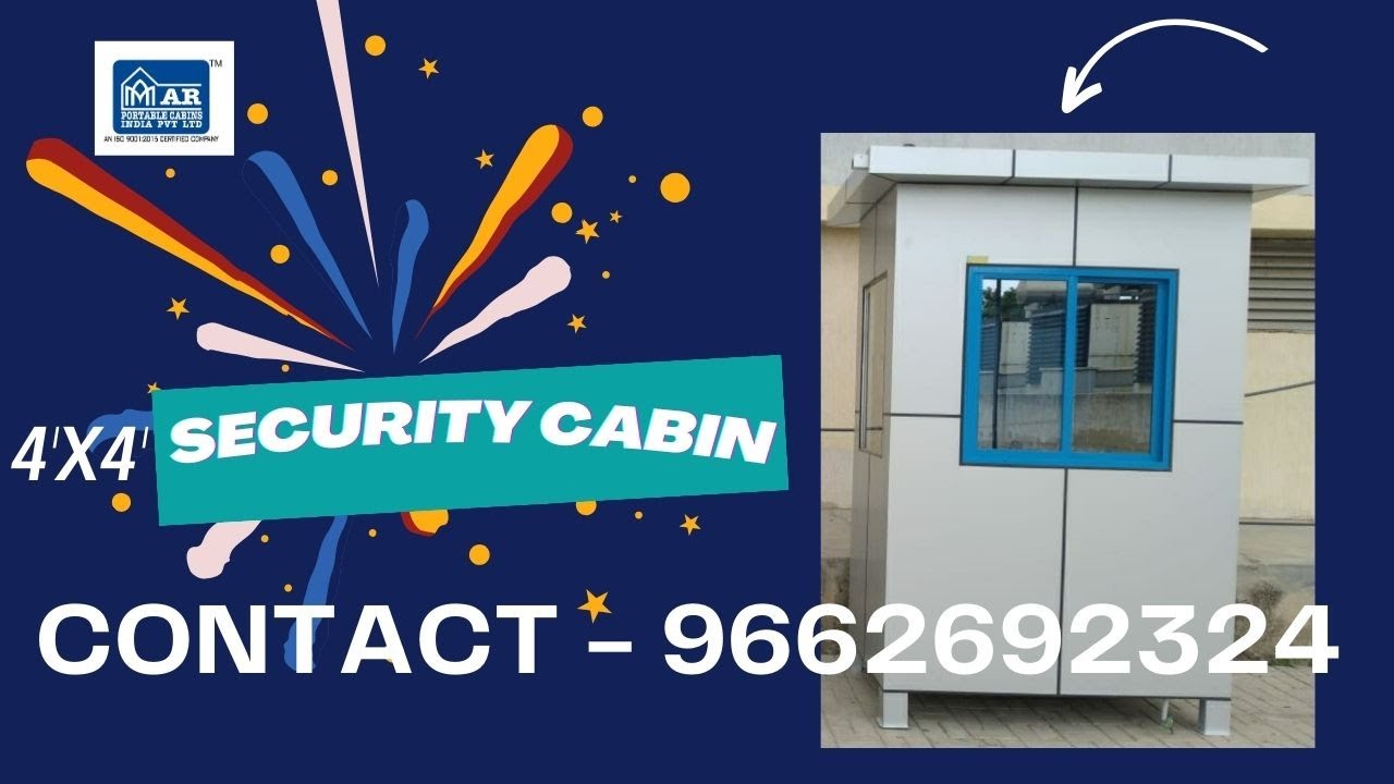 4X4 ACP Security Cabin | Tour Our High-Quality 4x4 Security Cabins | AR Portable Cabins India ...