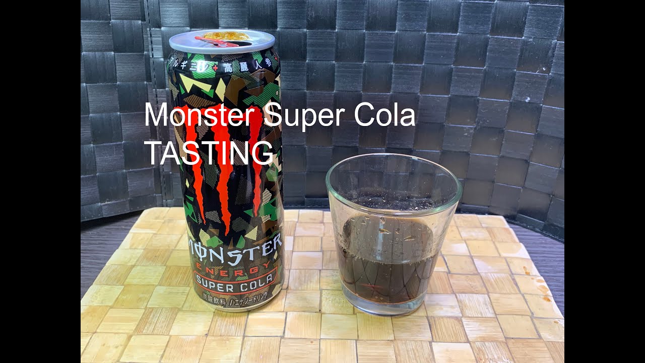 Monster Super Cola tasting - YouTube
