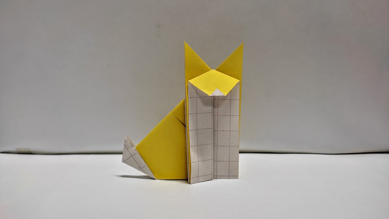 Origami Husky Easy Step By Step | How To Make Origami Husky Easy - YouTube