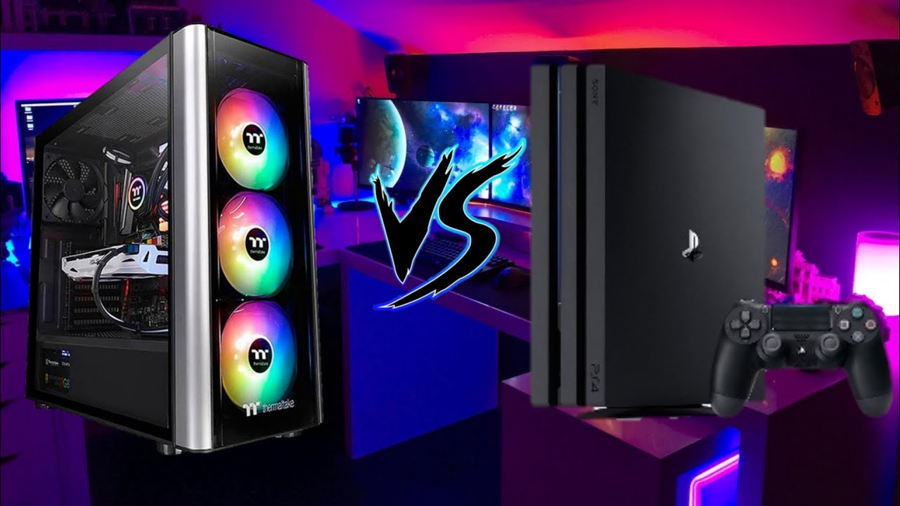 PC GAMER VS PS4 - YouTube