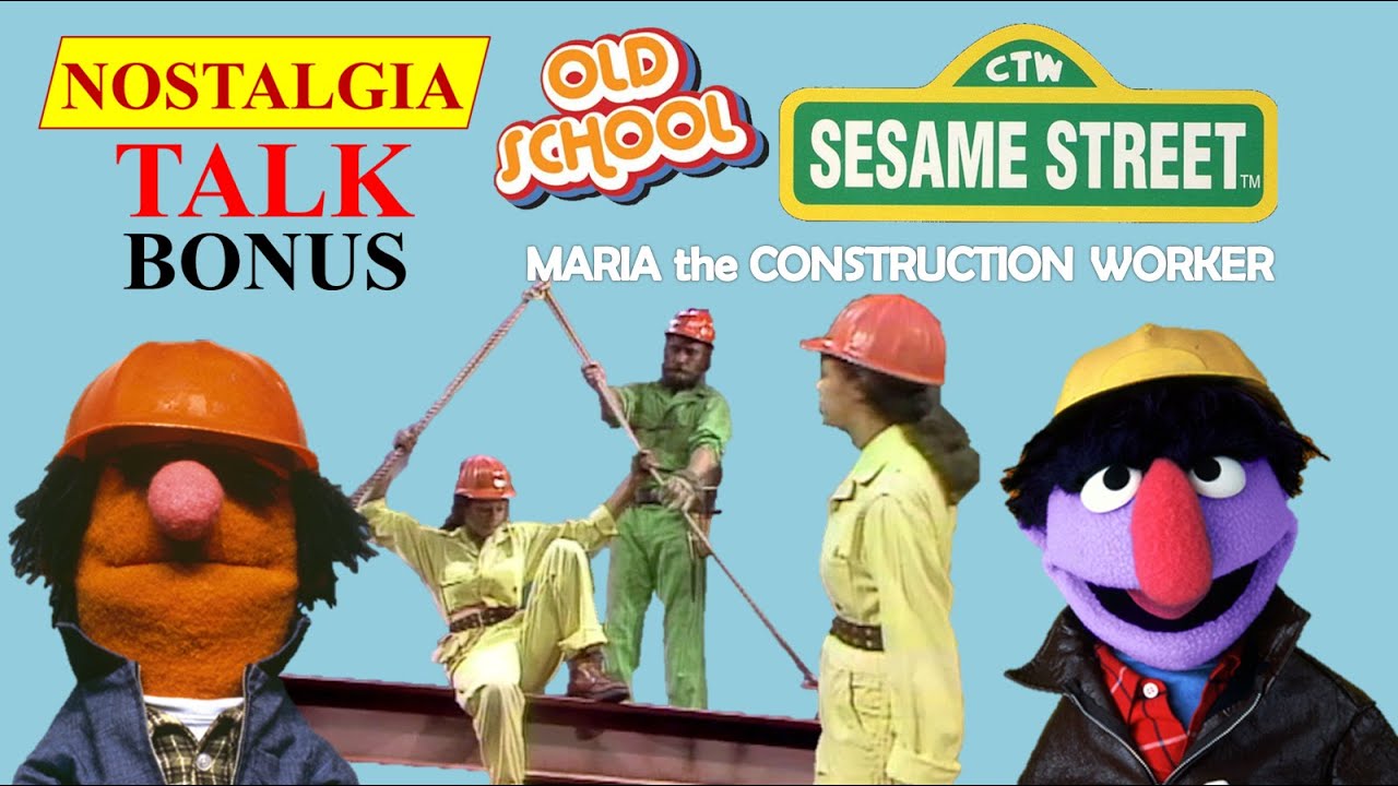 NOSTALGIA TALK: BONUS! - Old School SESAME STREET - MARIA the ...
