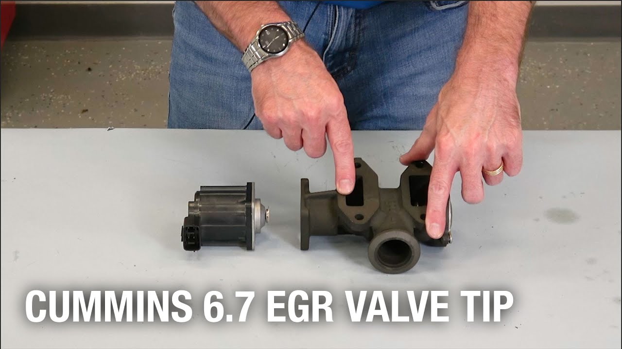 Cummins 6.7 EGR Valve Tip | Tech Tip - YouTube