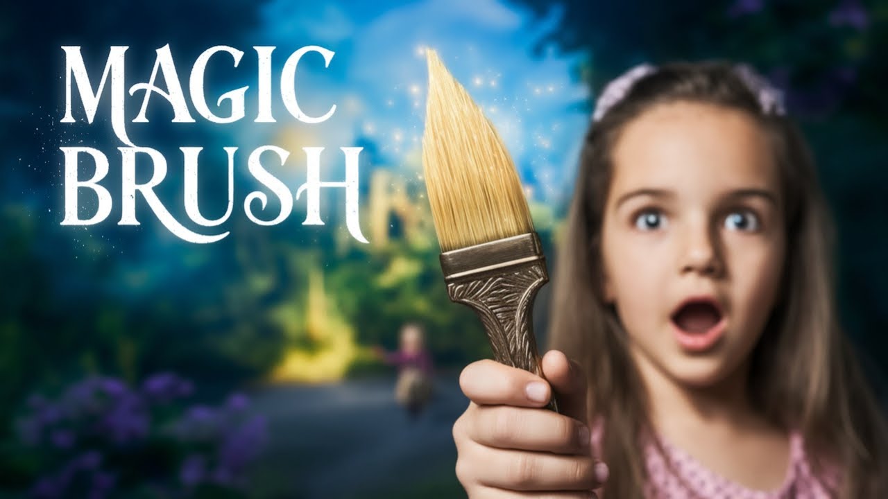 The Magic Paintbrush: A Girl's Journey to a Hidden Kingdom | Enchanting ...