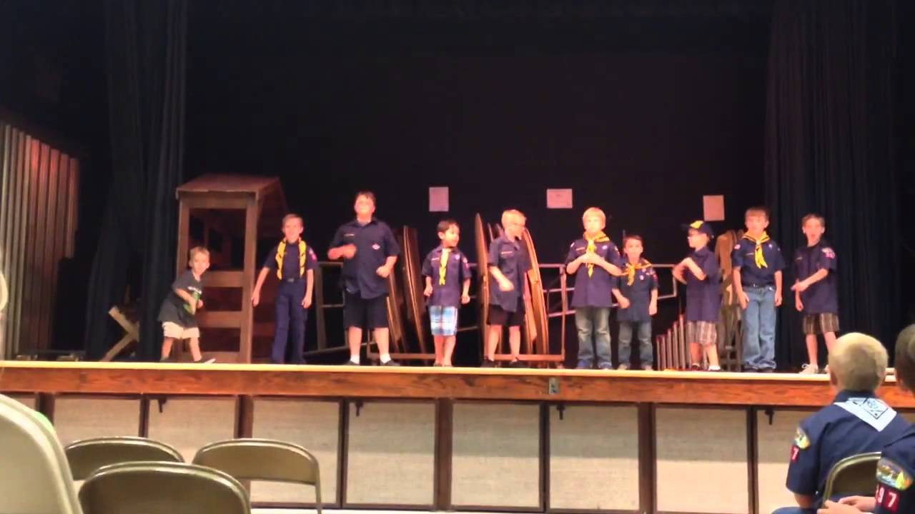 Cub Scouts "That's what makes you Beautiful" Dance - YouTube
