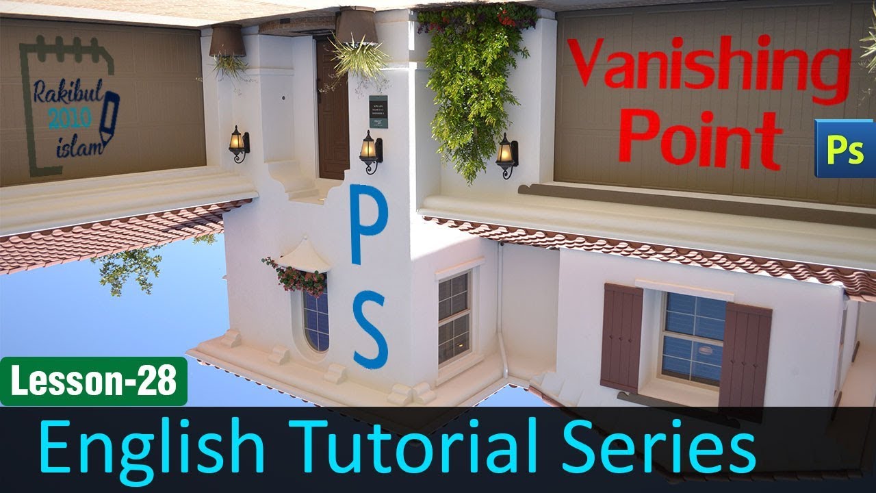 Photoshop Vanishing Point Tutorial (Lesson 28) - YouTube
