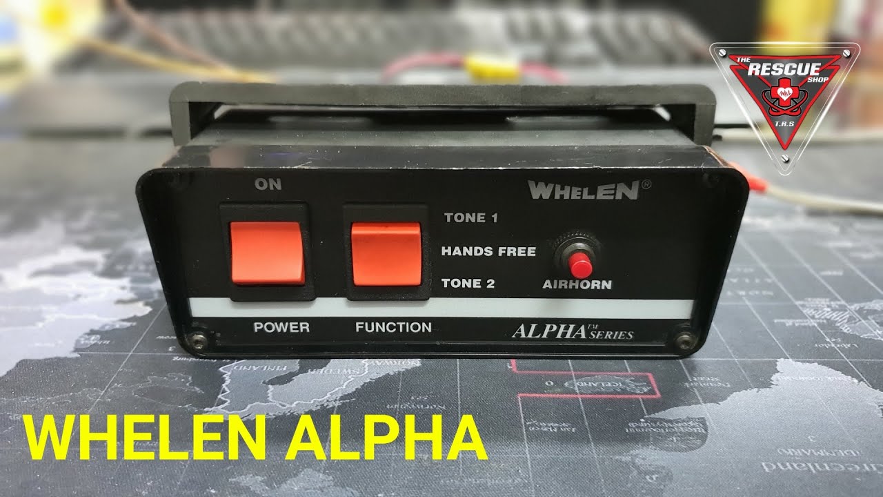 WHELEN ALPHA SIREN TONE & Dip Switch ALL TONE - YouTube