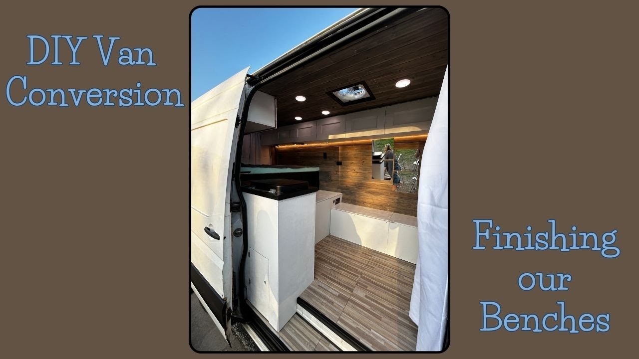 Adventure Vanlife Build | Episode 14 | Bench Building - YouTube
