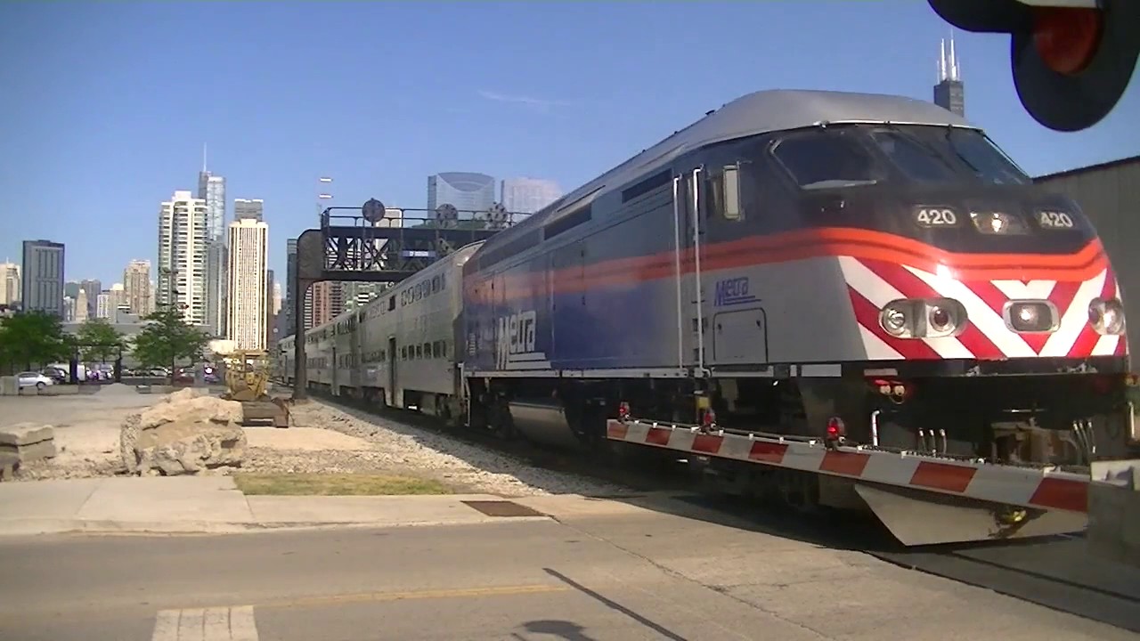 Railfanning CP Morgan in Chicago, 6/15/17, ft Amtrak Veterans Unit ...