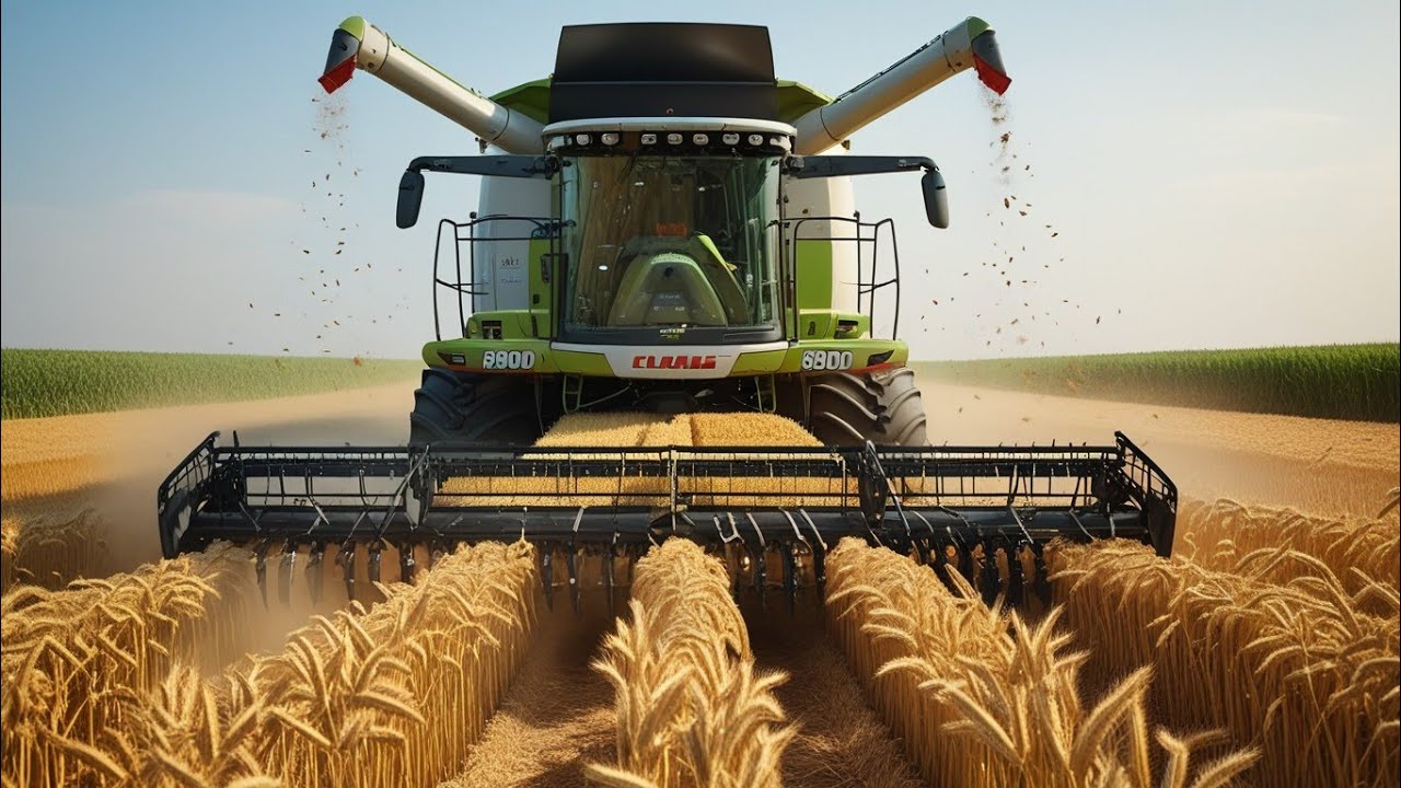 "Revolutionizing Farming: The 2025 Harvesting Machine in Action" - YouTube