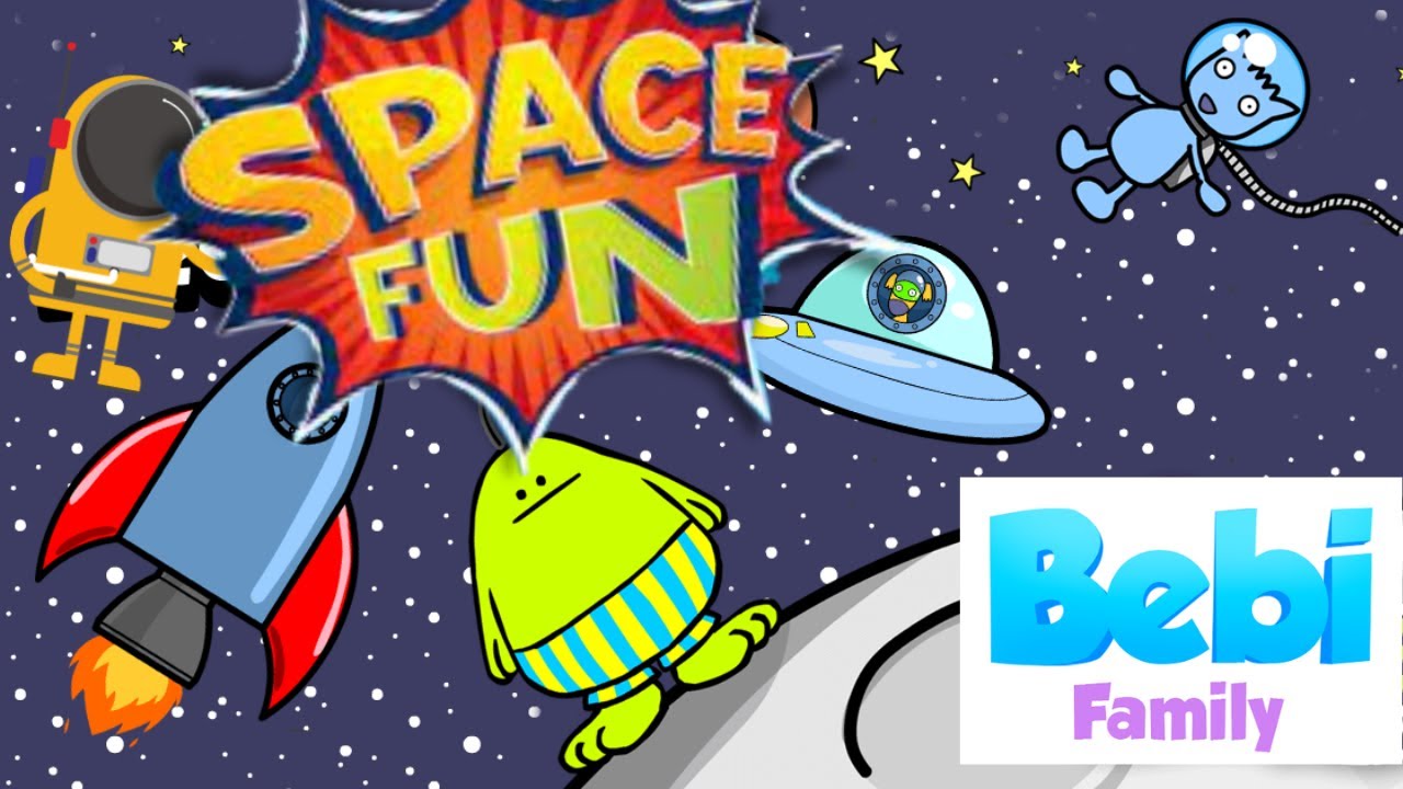 BEBI FAMILY GAMES SPACE FUN, Colour learning game, Games for kids # ...