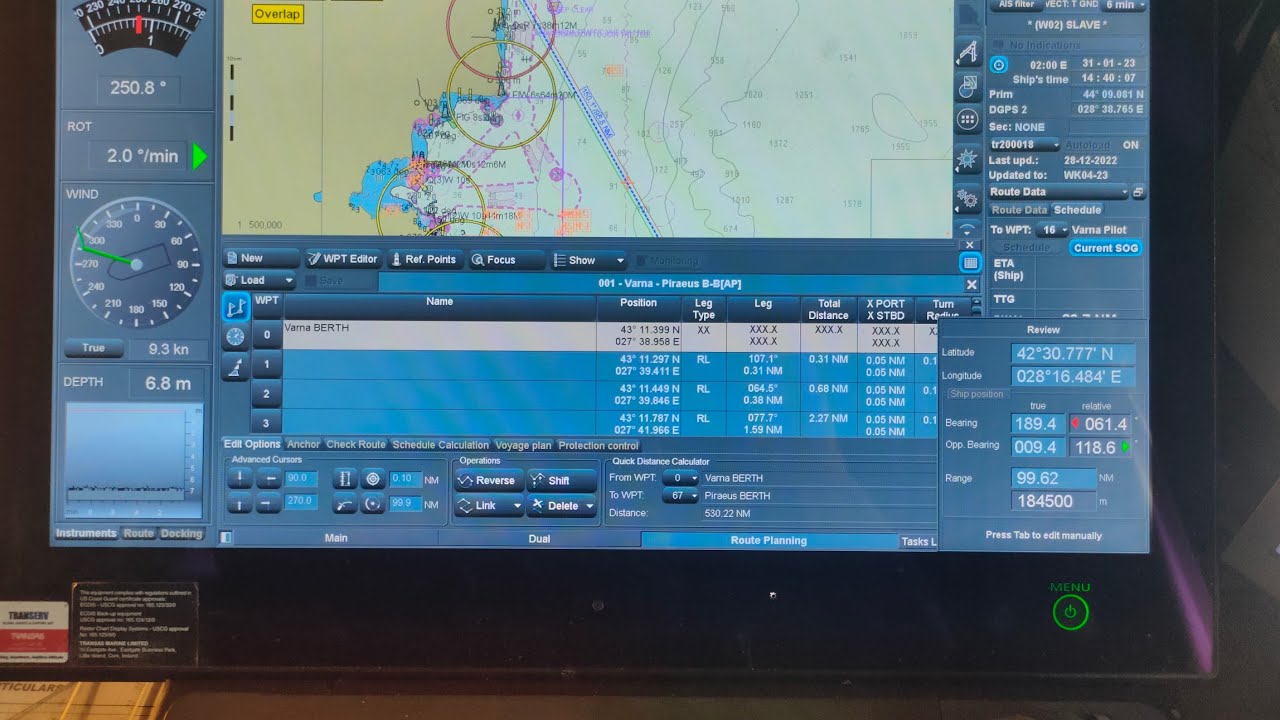 Transas Navi-Sailor 4000 ECDIS - YouTube