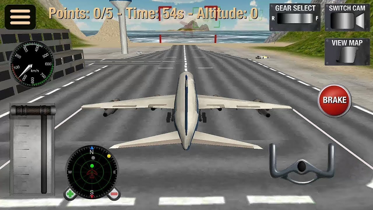 Flight Simulator : Fly Plane 3D || V Gaming - YouTube