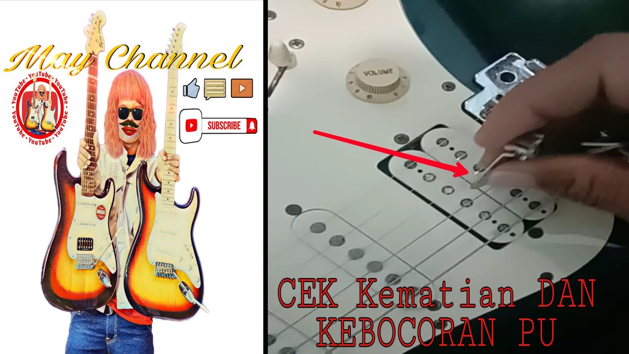 Cara Mudah Cek Pickup Gitar Elektrik Satu Per Satu - YouTube