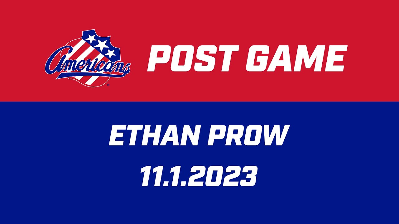 Ethan Prow Post Game | 11.01.2023 - YouTube
