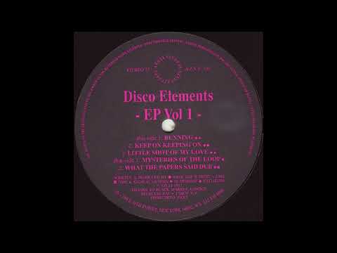 Disco Elements – EP Vol 1 – Vinyl (12", 33 ⅓ RPM, EP), 1992 [r37193] | Discogs